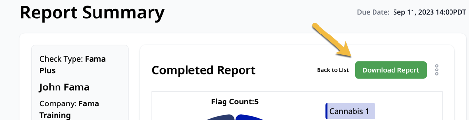 How do I download a PDF report? – Fama Support Center