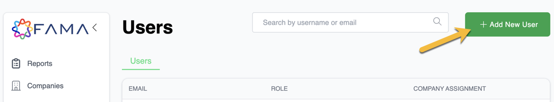 Adding team members to the Fama portal – Fama Support Center